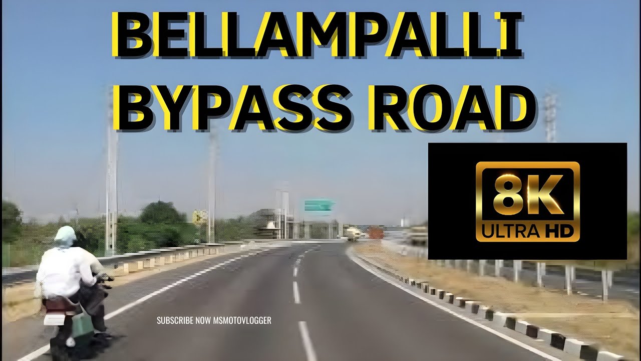 New Bellampalli Telangana Bypass Road Flyover Bridge - YouTube