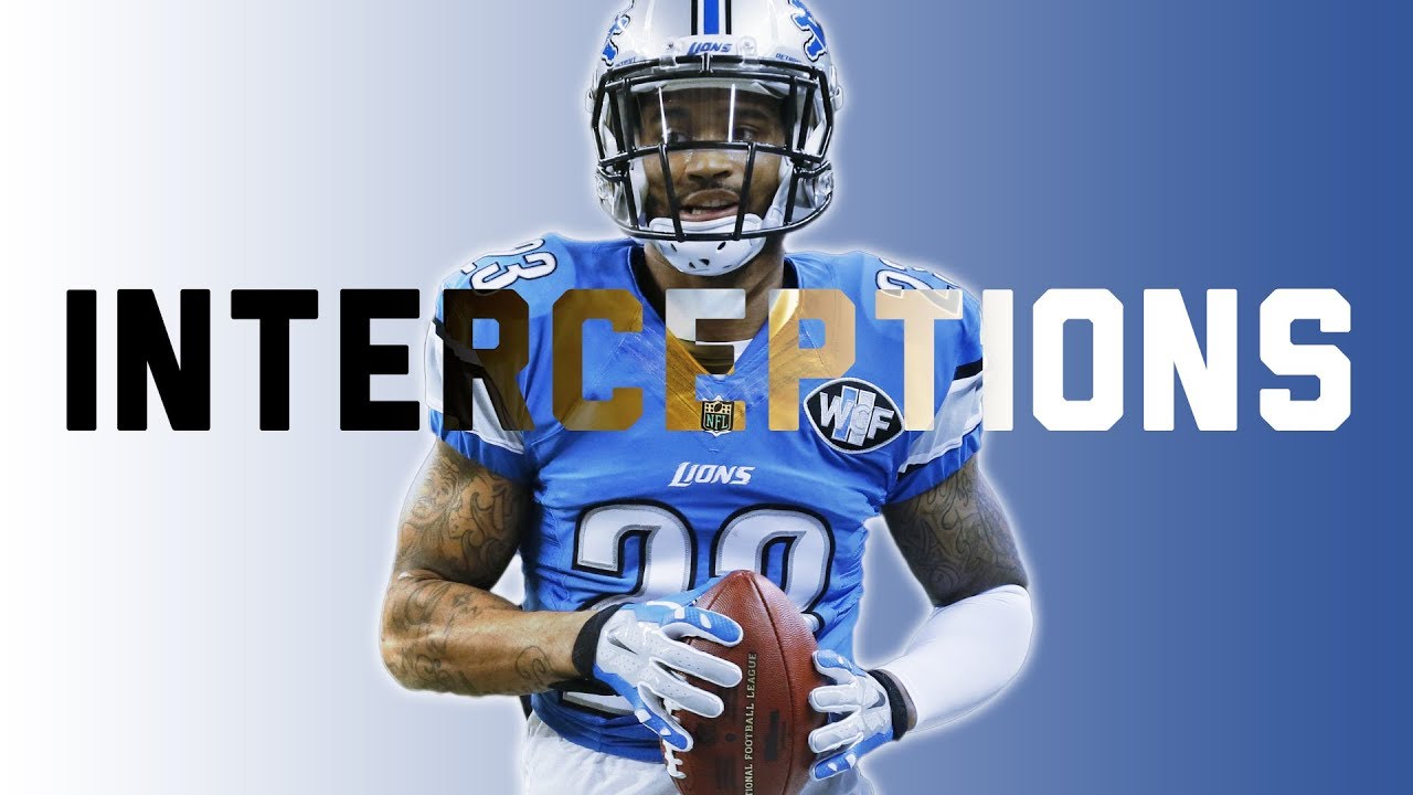 Detroit Lions - Every Interception of 2017 - YouTube