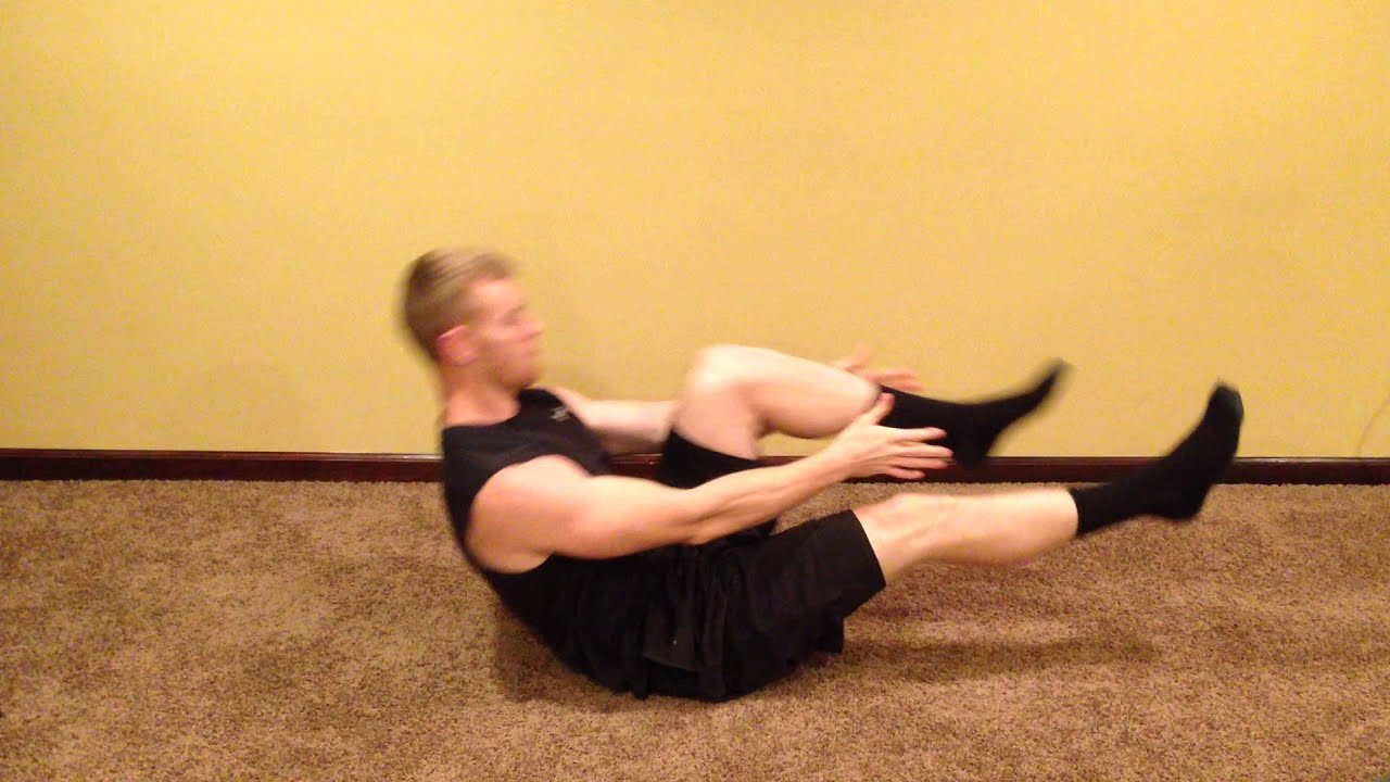 Jack-Knife Crunch - YouTube