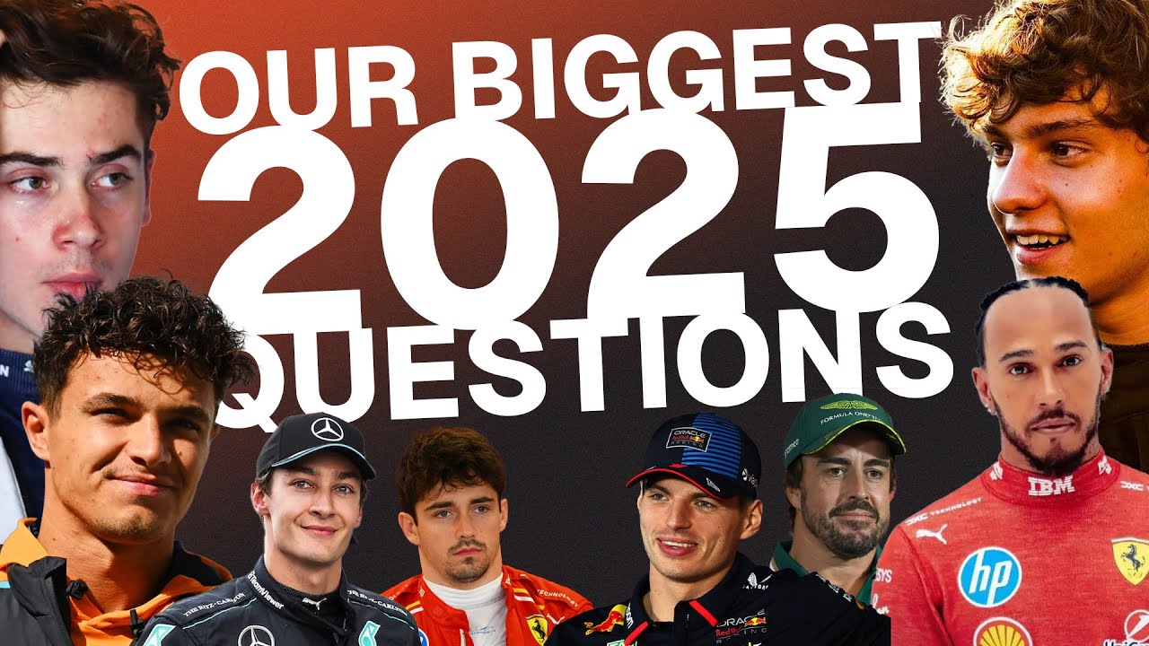 Our BIGGEST 2025 F1 Questions - YouTube