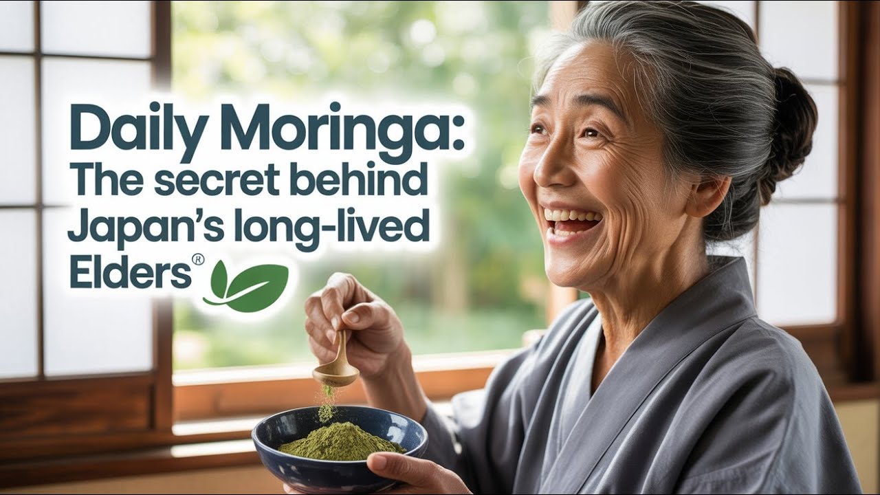 Daily Moringa: Japan's Longevity Secret Unveiled! - YouTube