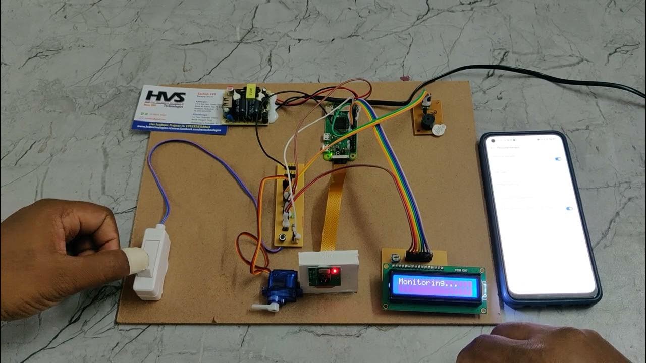 Smart Door Receptionist with Smart Door Lock System using Raspberry pi - YouTube