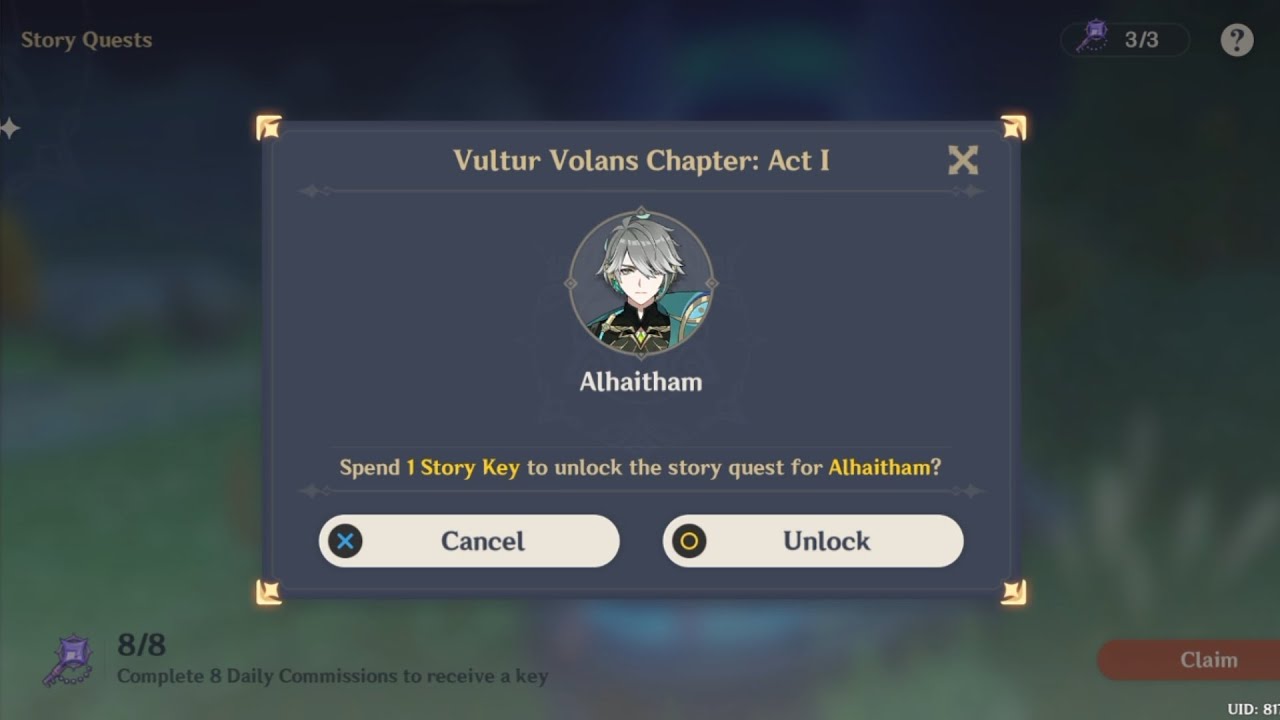 The Illusions of The Mob - Vultur Volans Chapter: Act I - Alhaitham Story Quest - Genshin Impact ...