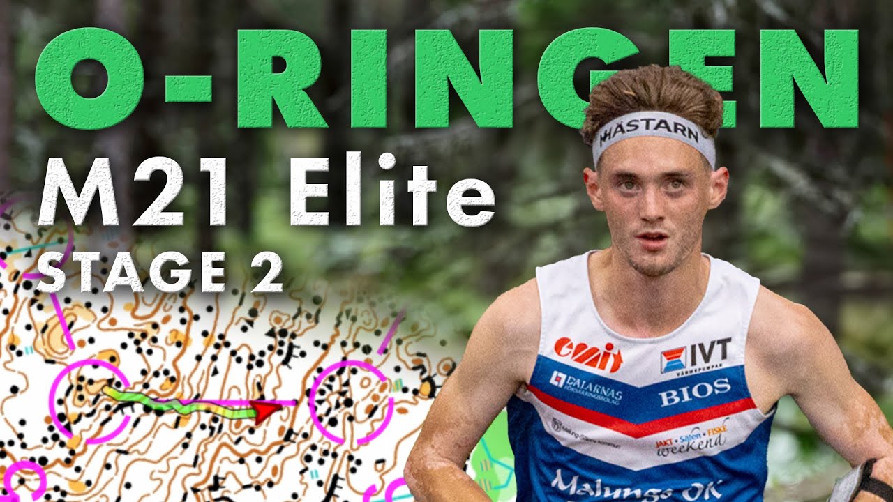 O-RINGEN 2024 STAGE 2 ⎸ Headcam Orienteering M21 Elite - YouTube