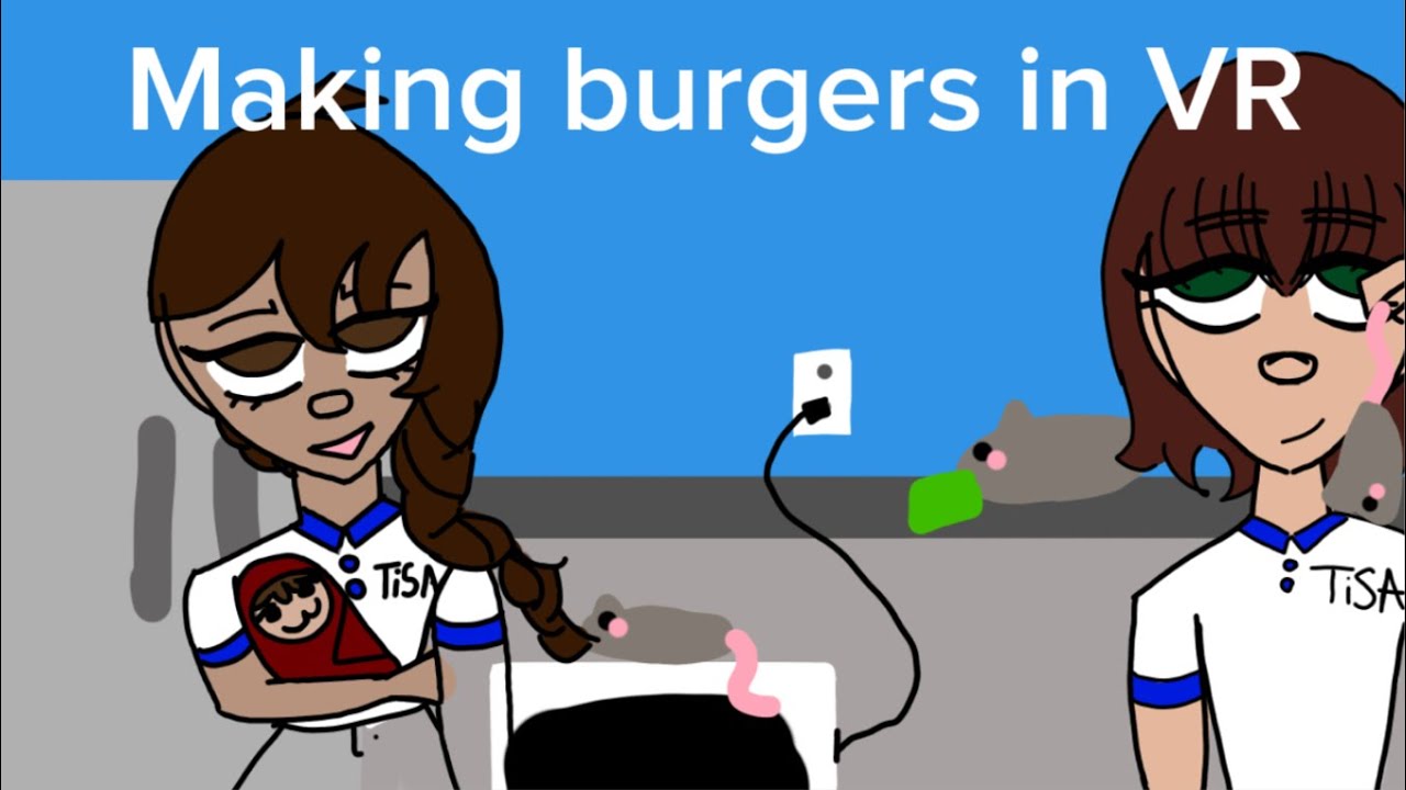 Making burgers in VR - YouTube