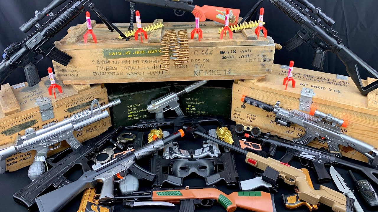 Realistic Sniper Rifles, Explosive Bombs, Swat Weapons, AK47 Rifle ...