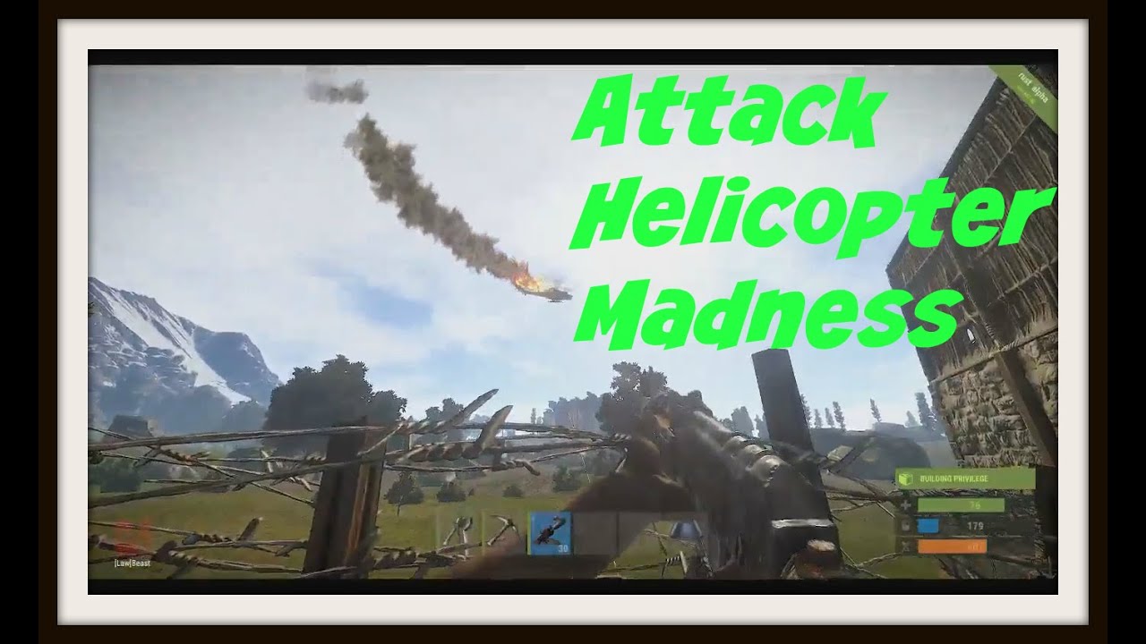 Rust - Attack Helicopter Madness - YouTube