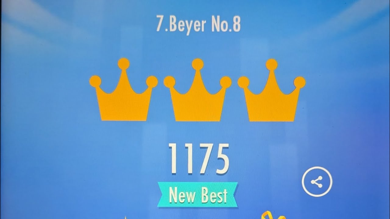 Bayer No.8 (day 11) Piano tiles 🎹 all 3 👑 - YouTube