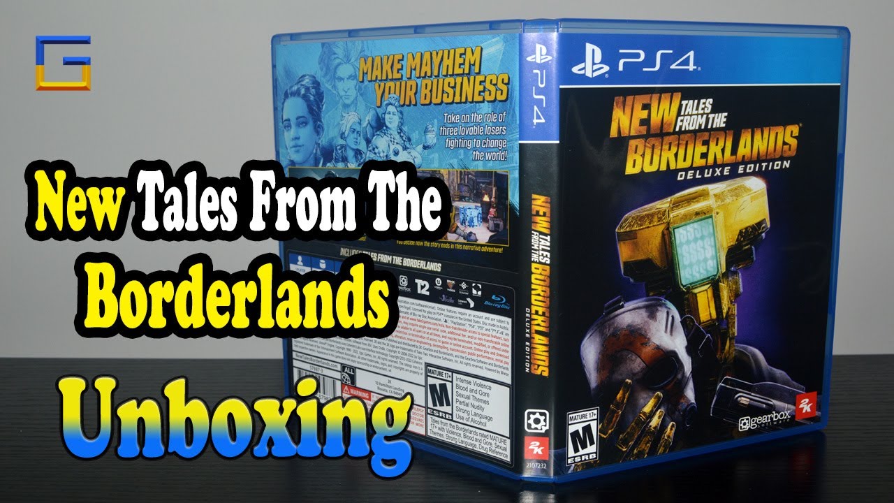 New Tales From The Borderlands Deluxe Edition PS4 Unboxing & Overview ...