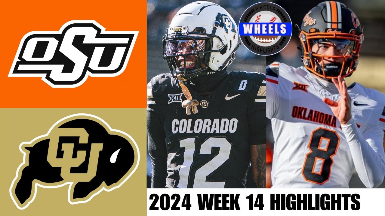 #25 Colorado vs Oklahoma State | Full Game Highlights | 2024 College ...