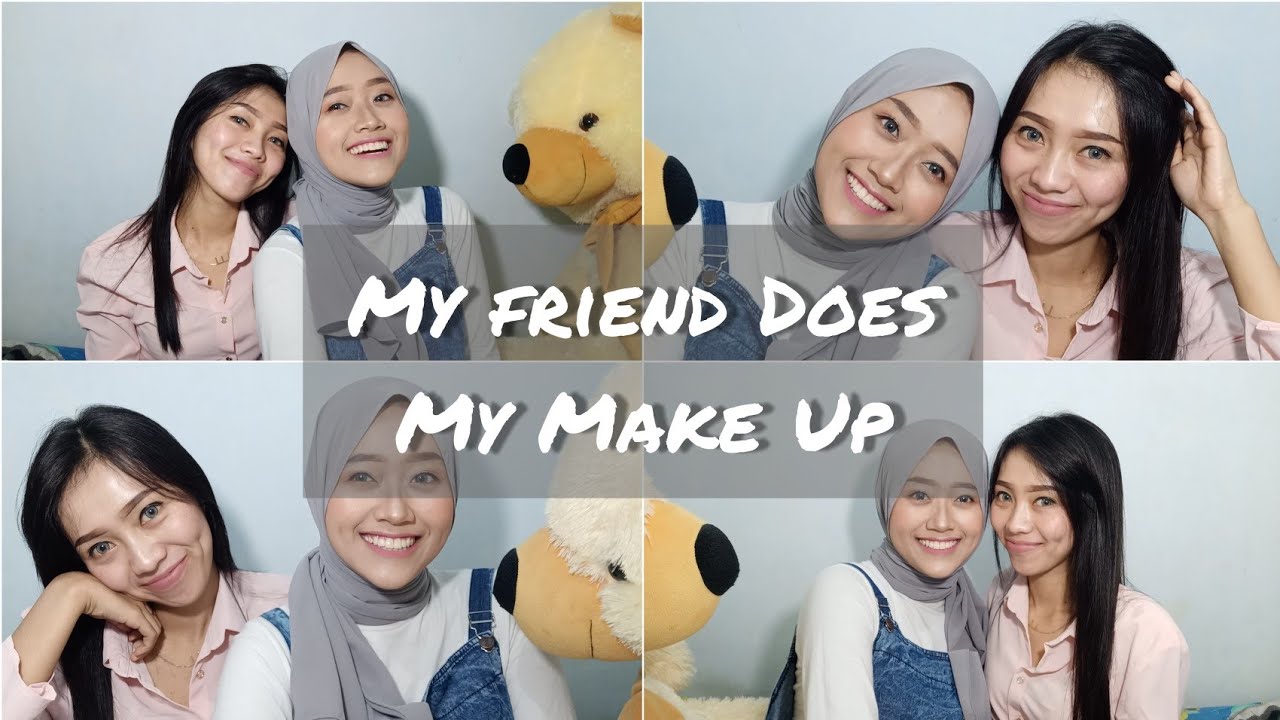 #makeuptutorial #makeuplebaran MY FRIEND DOES MY MAKE UP - YouTube
