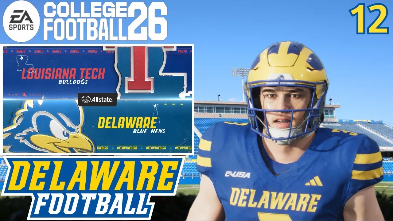 ARE WE THE FAVORITES FOR ONCE? - EA Sports College Football 26 Delaware ...
