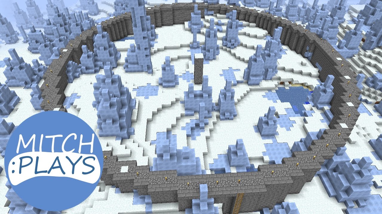 Icy Building - Mitch Plays Minecraft - Ep 305 - YouTube
