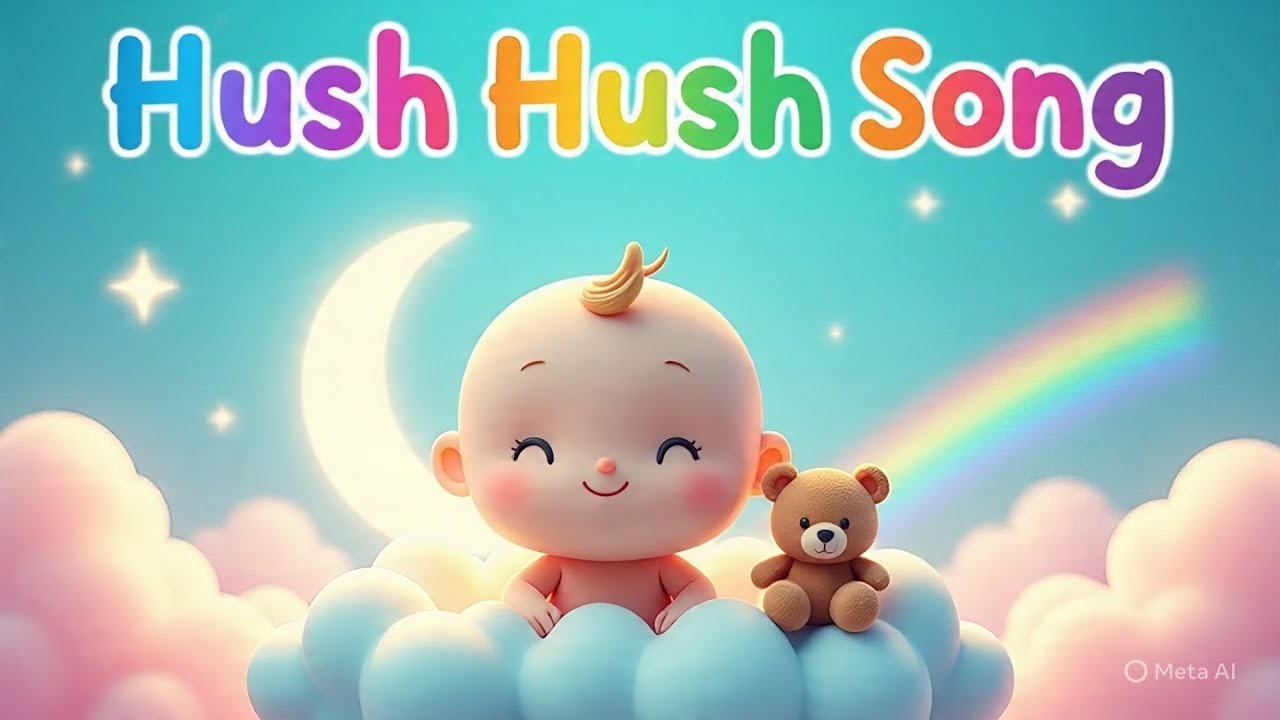 Hush Hush Nursery Rhyme | Cheerful Baby & Toddler Song - YouTube