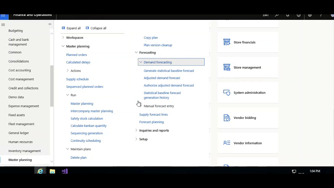 19 D365FO Master Planning Module Overview - YouTube #New #Video - YouTube