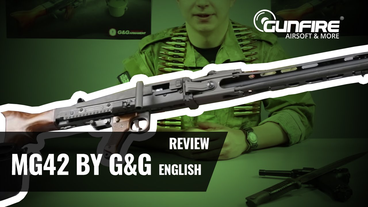 MG42 by G&G - review [English version] - YouTube