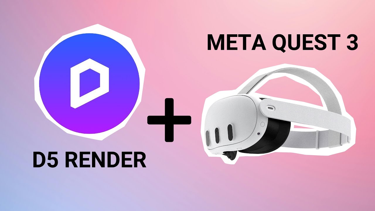 How to connect META QUEST 3 with D5 RENDER? - YouTube