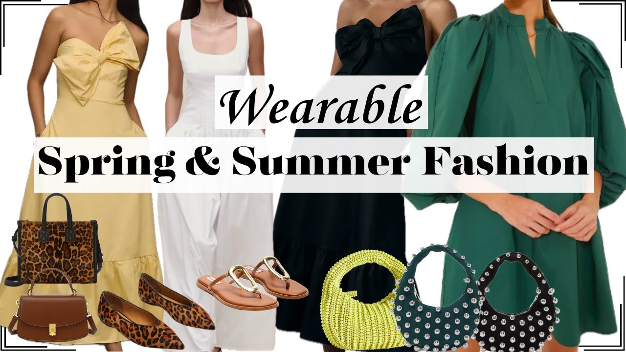 What to Wear for Sping and Summer Fashion: Women Over 40 - YouTube