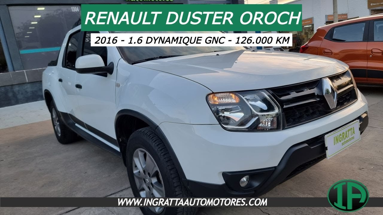 Renault Duster Oroch 1.6 Dynamique - 2016 - GNC - 126.000KM - - YouTube