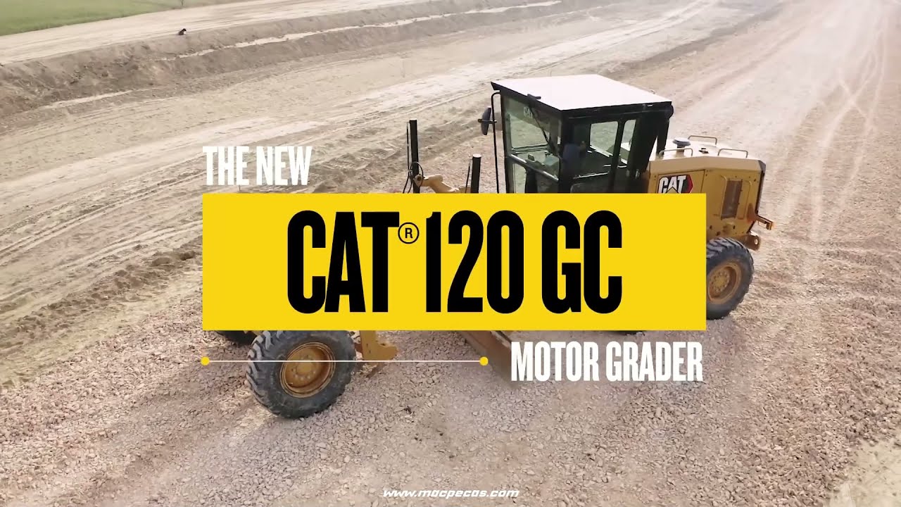 Motoniveladora Cat 120 GC - Confiável e econômica!👌 - YouTube