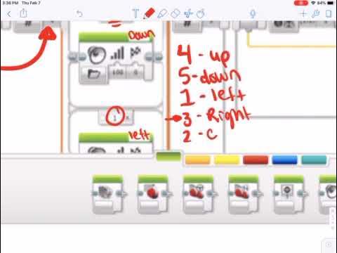 Array Code for EV3 Simon Game - YouTube