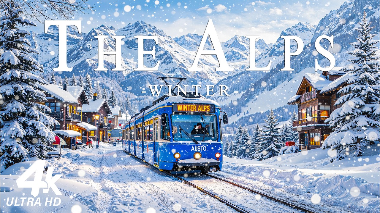 The Alps 4K Winter – Majestic Peaks, Frozen Valleys & Fairytale ...