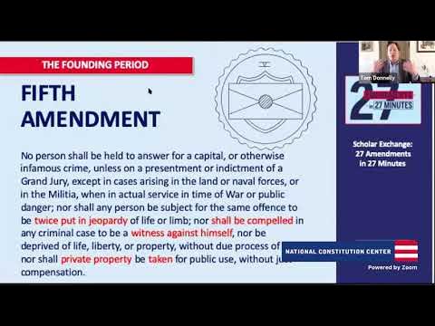 Amendment Review – 27 Amendments in 27 Minutes … Plus a Few More ...
