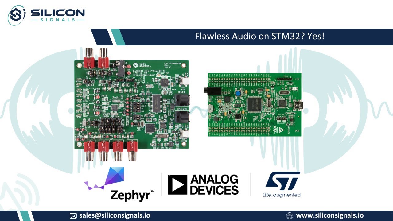 Upstreaming Zephyr Audio Codec Driver on STM32 (MAX98091 ...