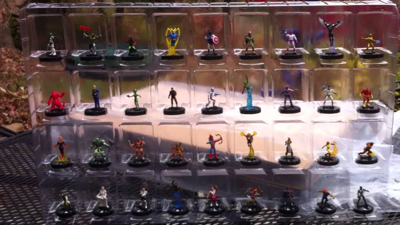 HeroClix Guardians of the Galaxy Factory Set Unboxing - YouTube