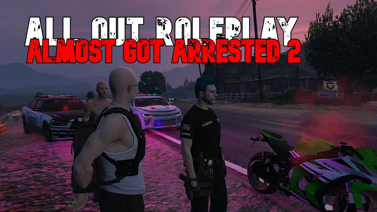 Almost Got Arrested 2 | All Out Roleplay | GTA 5 RP - YouTube
