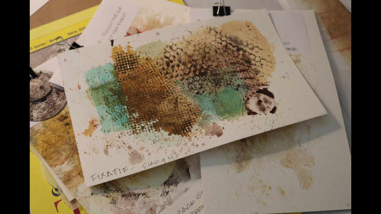 Mono Printing techniques with ArtGraf - YouTube