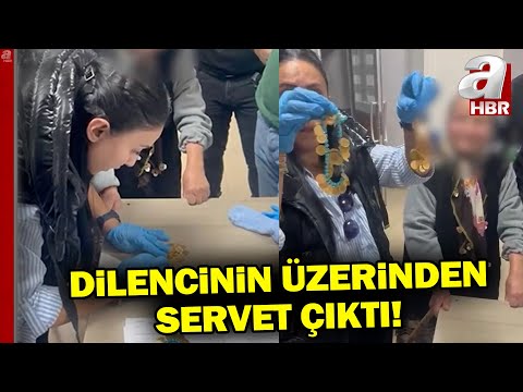 Kuyumcu Gibi Dilenci... Tam Tamına 67 Tane Çeyrek Altın Çıktı! | A Haber