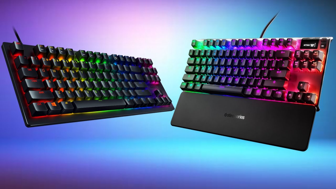 Steelseries Apex PRO o Razer Huntsman Tournament Edition ? - YouTube