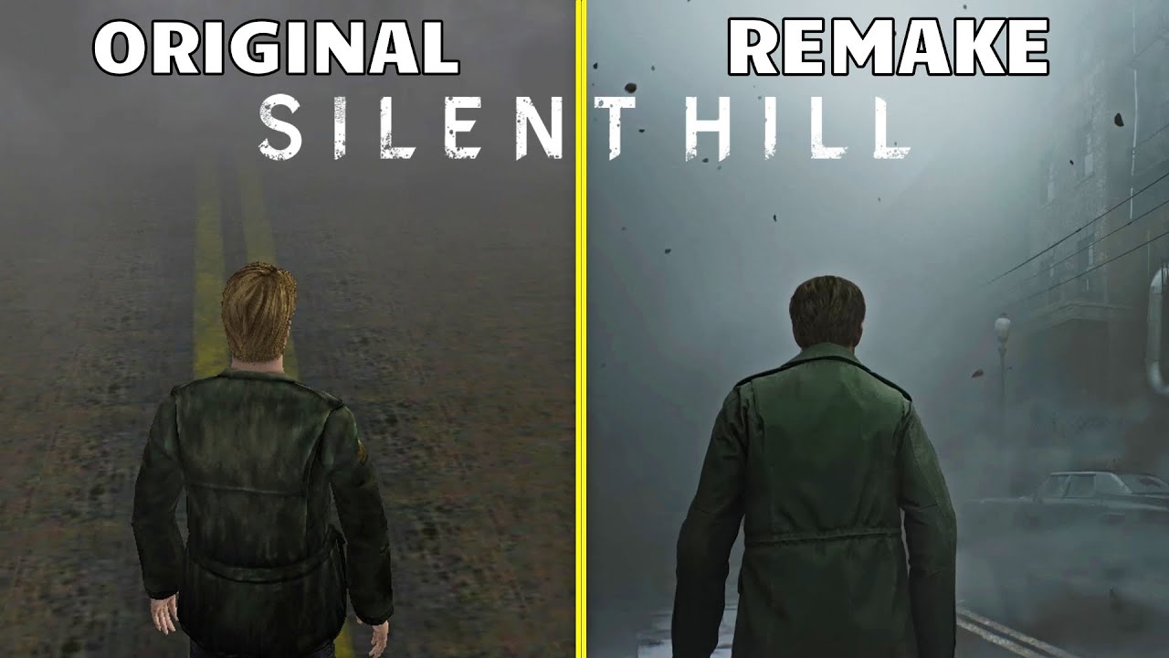 Silent Hill 2 Remake Vs Original Graphics Comparison Unreal Engine 5