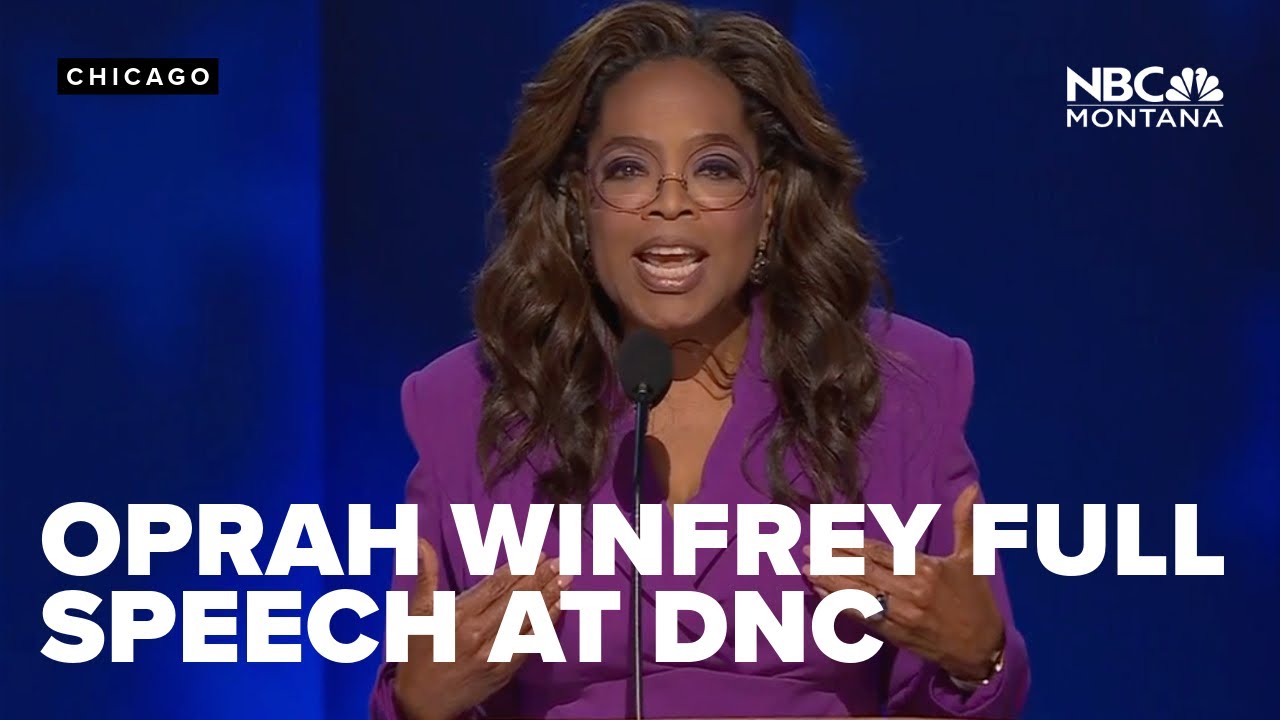 Oprah Winfrey full speech at the Democratic National Convention - YouTube
