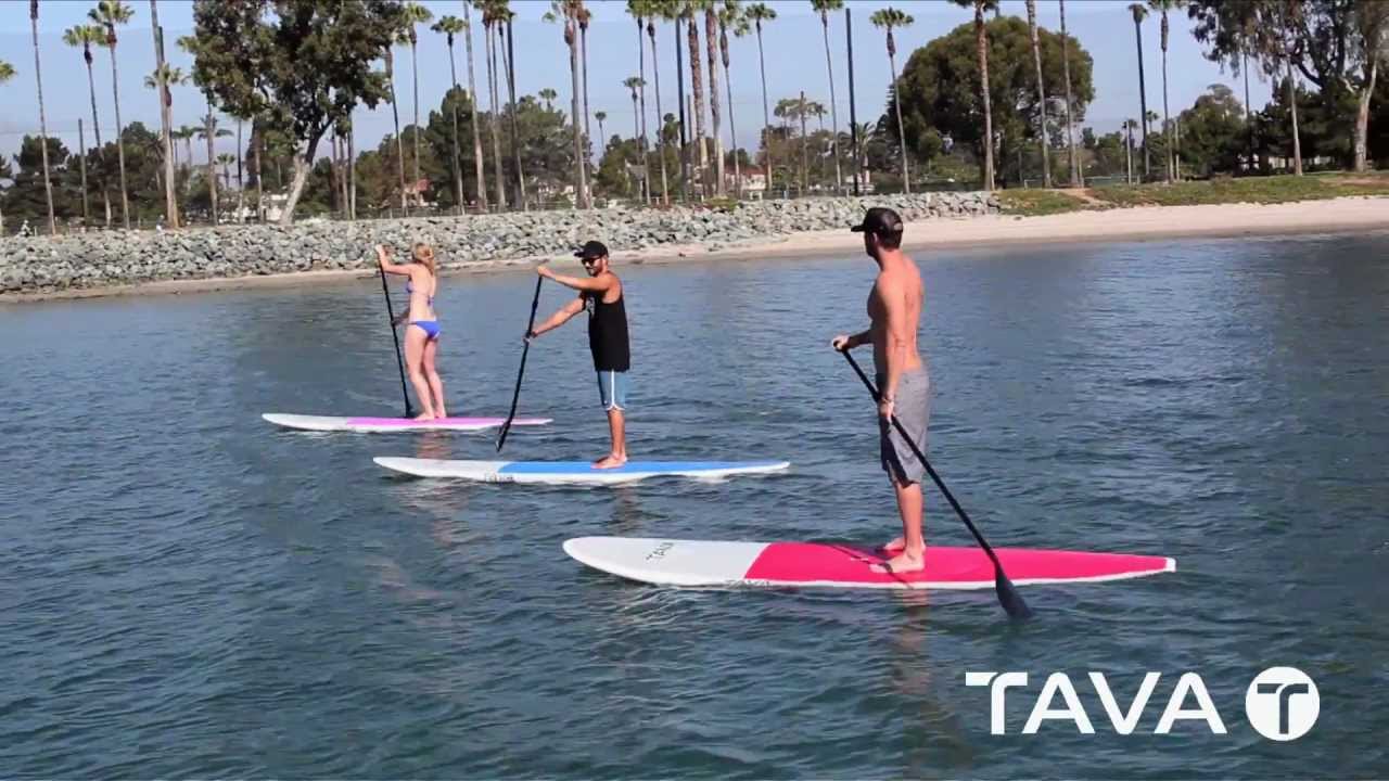 TAVA STAND UP PADDLE BOARDS 2012 - YouTube