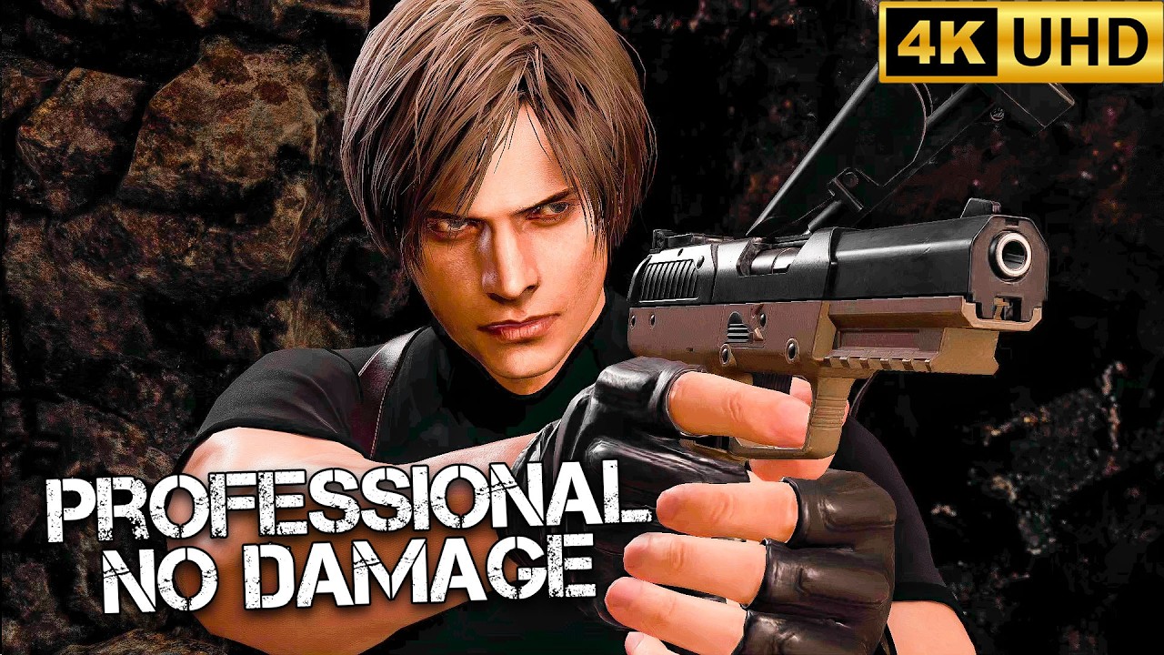 RESIDENT EVIL 4 Remake - Classic Leon - Aggressive Gameplay ...