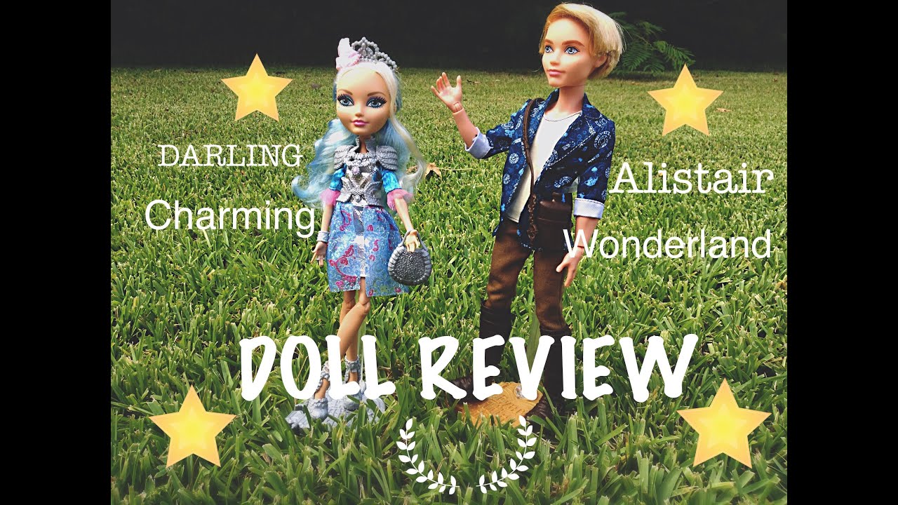 EVER AFTER HIGH Doll Unboxing and review!! Alistair Wonderland and ...