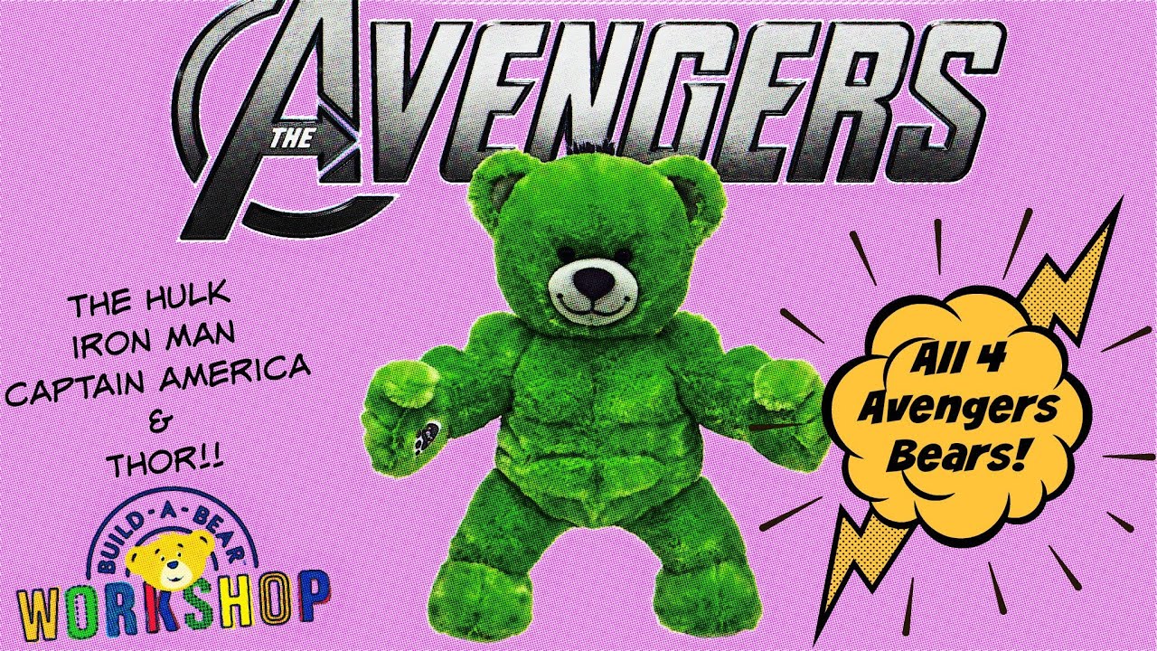 Build a Bear Avengers Bears - YouTube