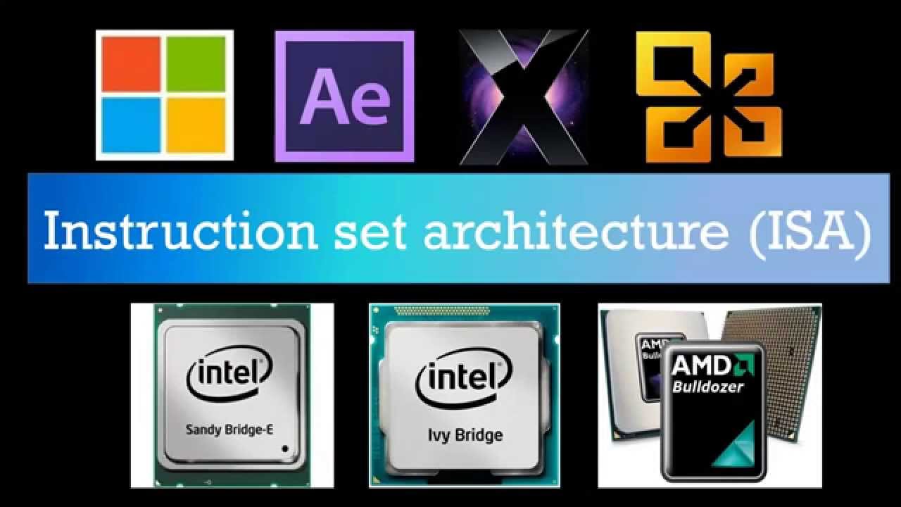 Texplained What Is X86 What Is An Instruction Set Architecture