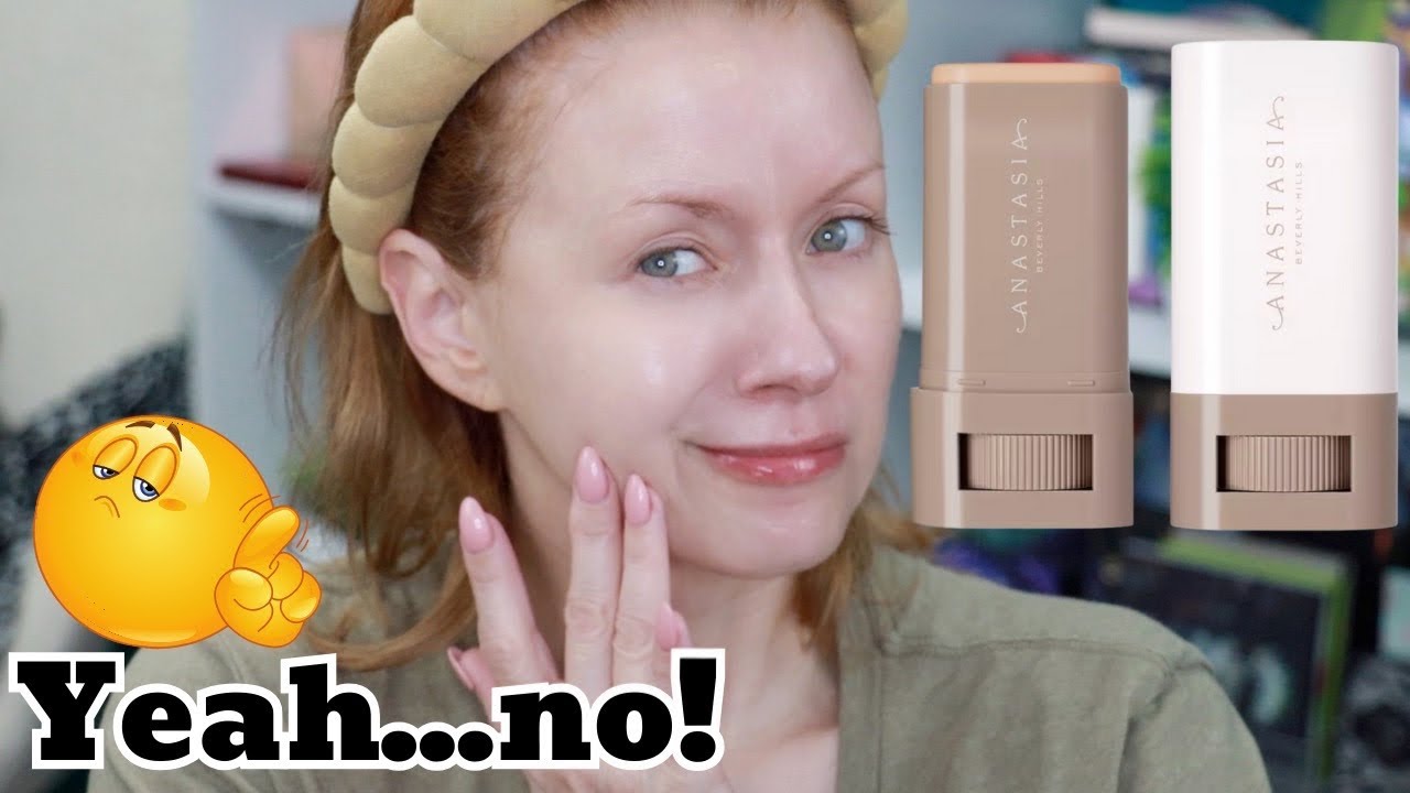 NEW ABH BEAUTY BALM SERUM SKIN TINT FOUNDATION STICK REVIEW + WEAR TEST ...
