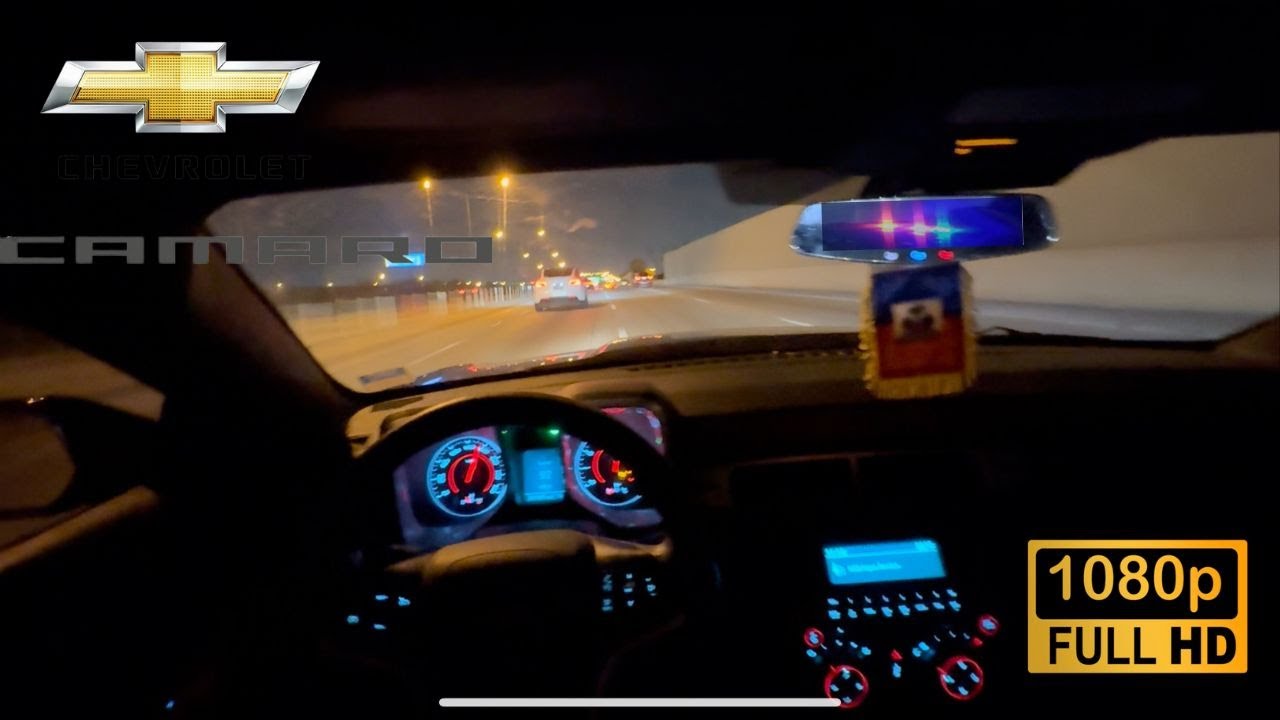 CAMARO VS COP CHASE POV|| HOW TO CUTUP/SWIM IN TRAFFIC || MIDNIGHT 12AM ...