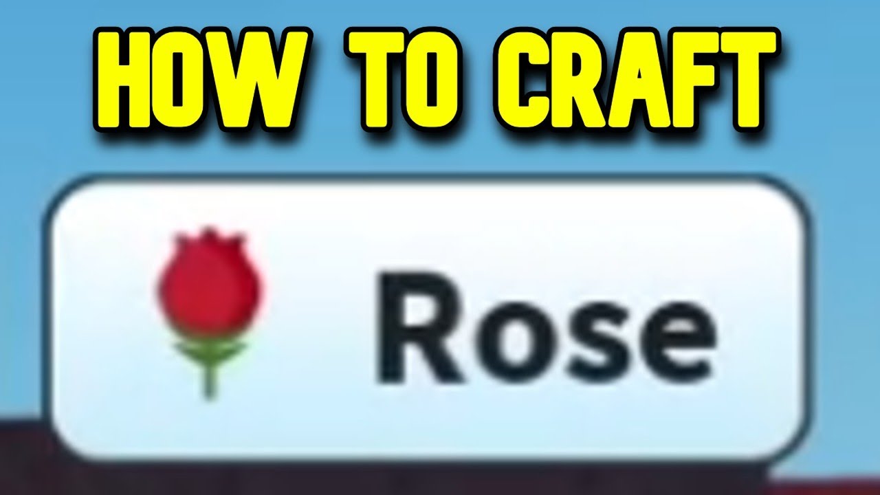 Drag to Combine - How to Make a Rose (Roblox) - YouTube