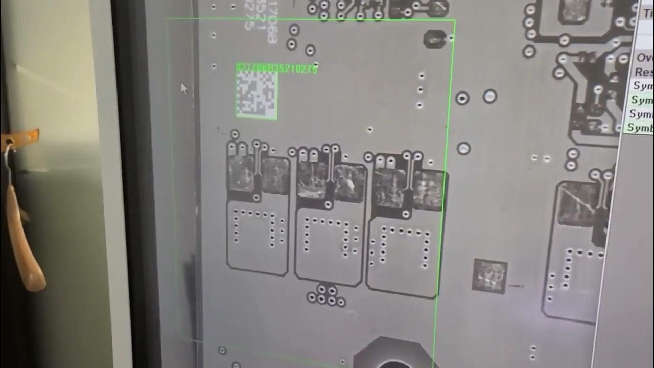 CIS(Contact Image Sensor) 비전 검사 시연 동영상 - YouTube