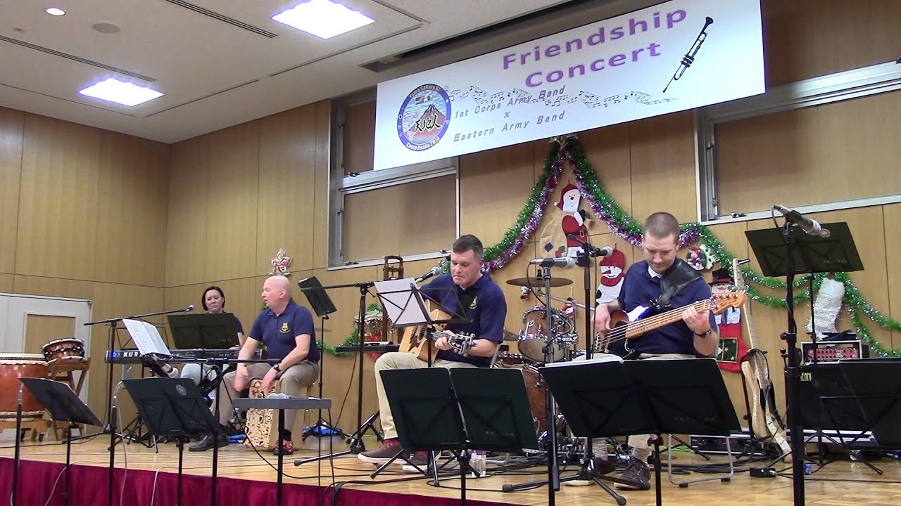 The Weight （The Band) - アメリカ陸軍第1軍団軍楽隊 US 1st Corps Army Band - YouTube