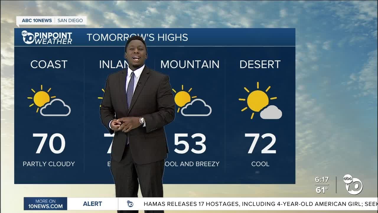 ABC 10News Pinpoint Weather with Moses Small - YouTube