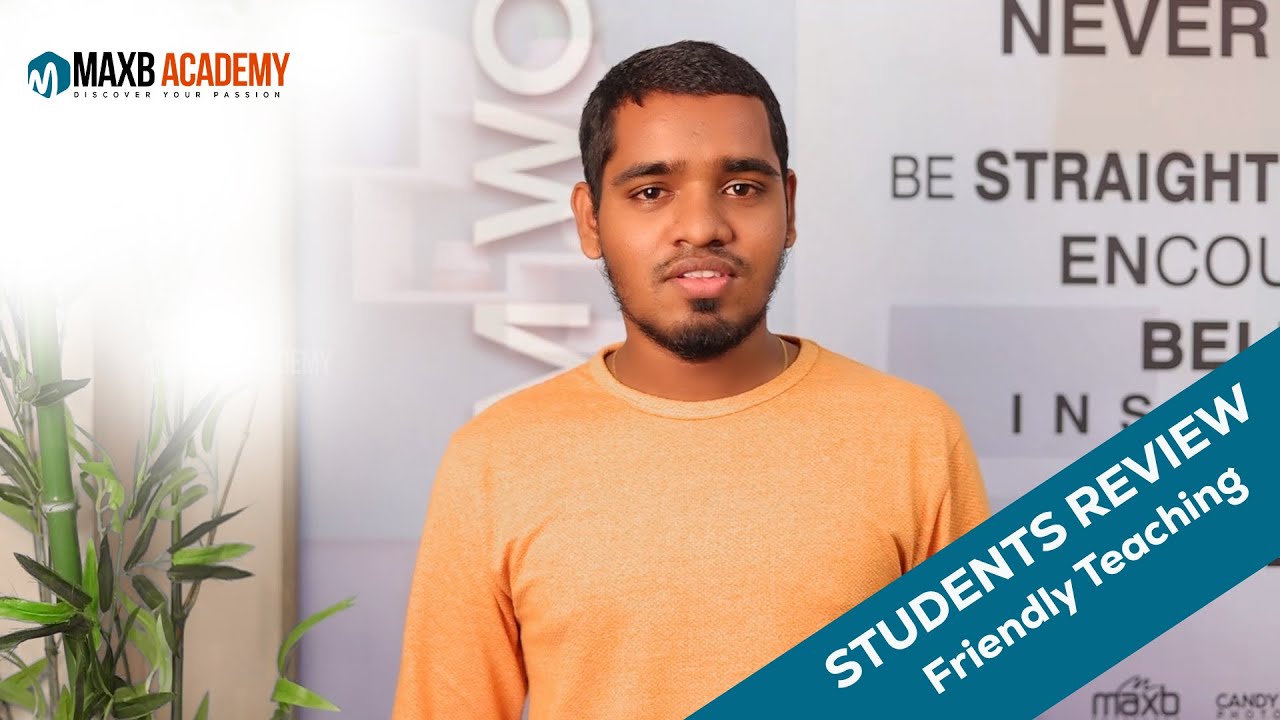 STUDENTS REVIEW | MAXB ACADEMY | PHOTOGRRAPHY AND POST PRODUCTION ...