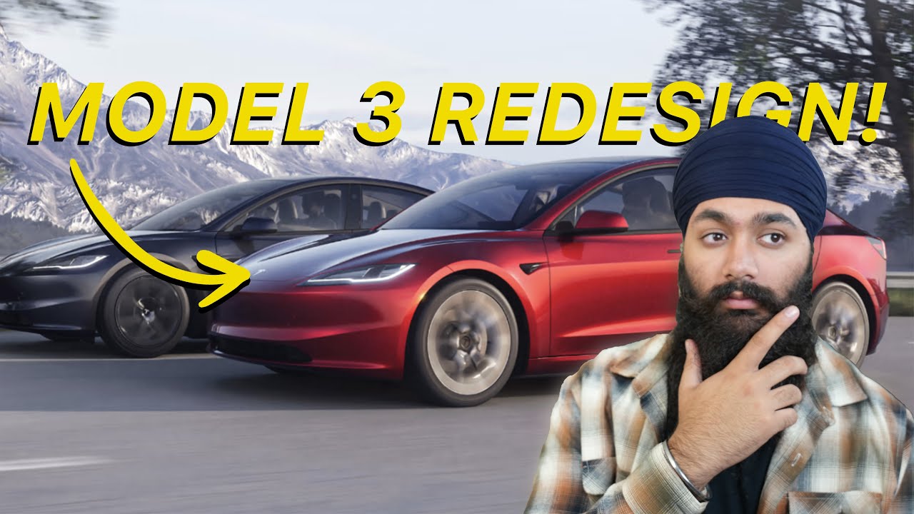 Tesla Model 3 Redesign: Everything You Need to Know! - YouTube