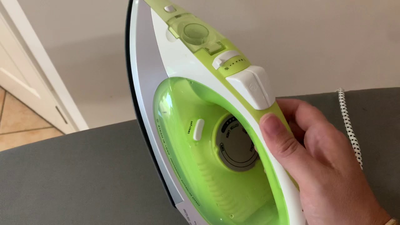 Using an iron- The difference between ironing and pressing - YouTube