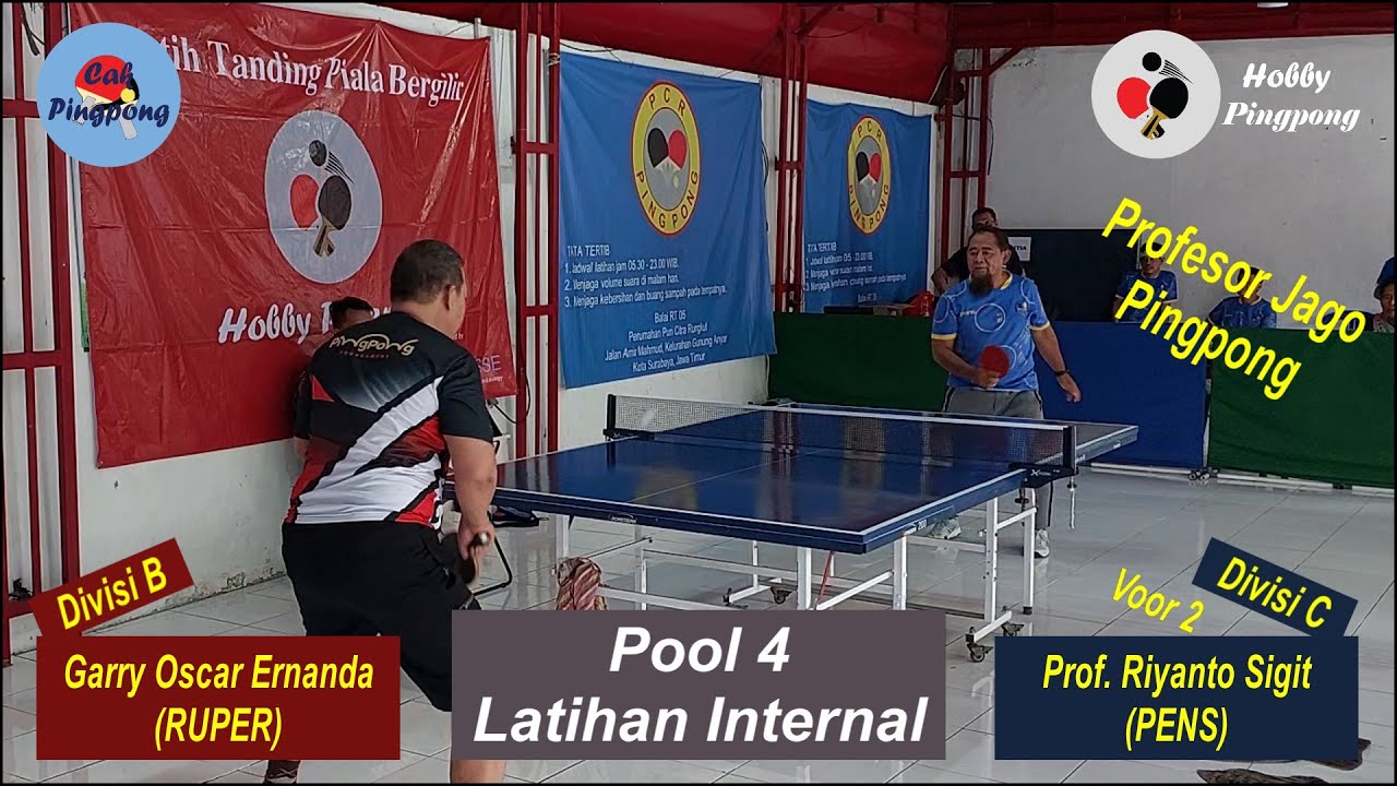 Profesor Jago Pingpong, Prof. RIYANTO SIGIT (PENS) vs GARRY (RUPER ...